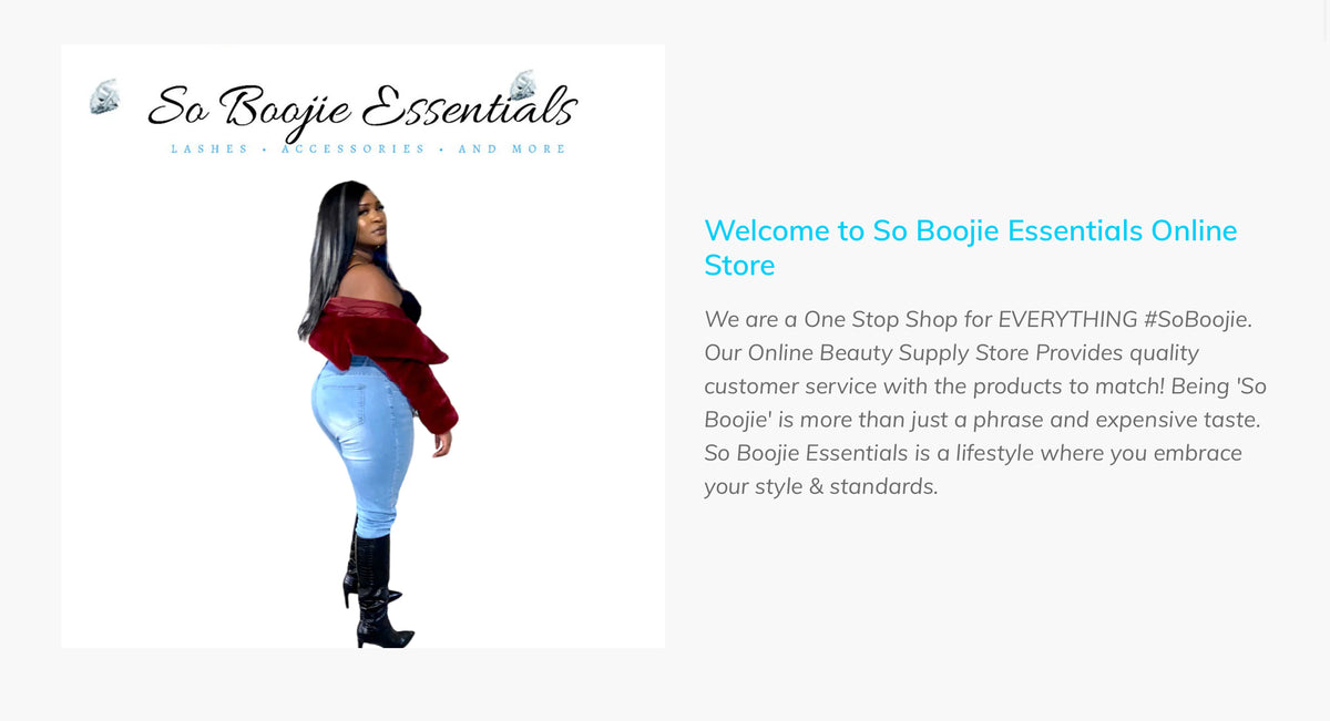 Online Beauty Supply Store – So Boojie Essentials